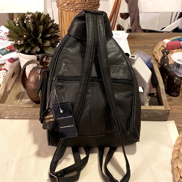 Wilsons Leather | Bags | Wilsons Leather Soft Leather Mini Backpack Nwt ...